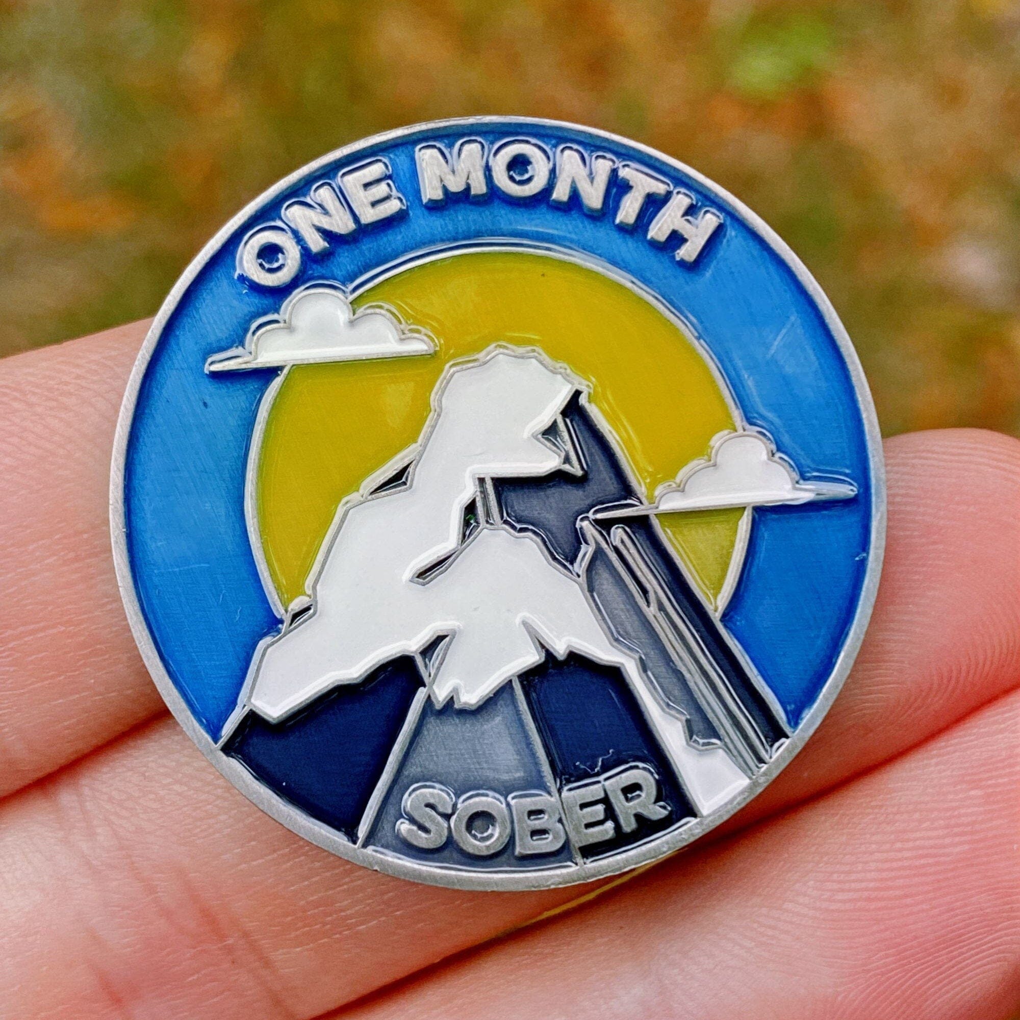 One Month Sober Sobriety Coin The Achieve Mint